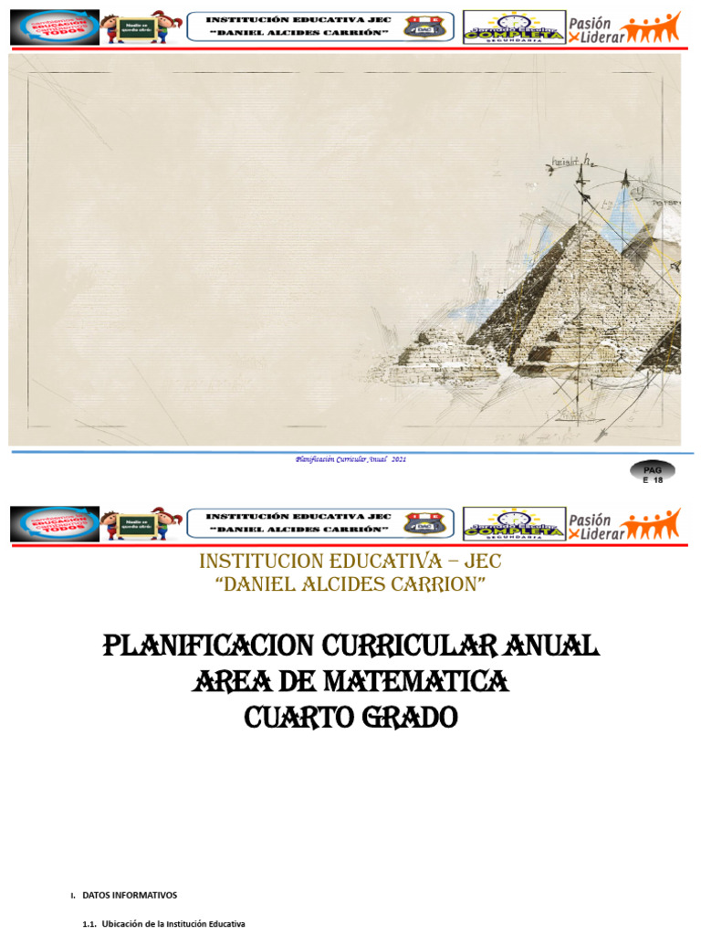 Programacion Matematica 4° - 2021 | PDF | Ecuaciones | Geometría