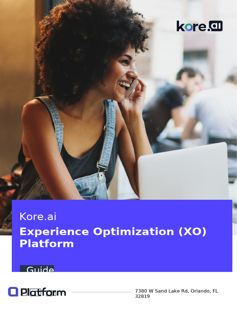 Kore.ai XO Platform Guide | PDF | World Wide Web | Internet & Web