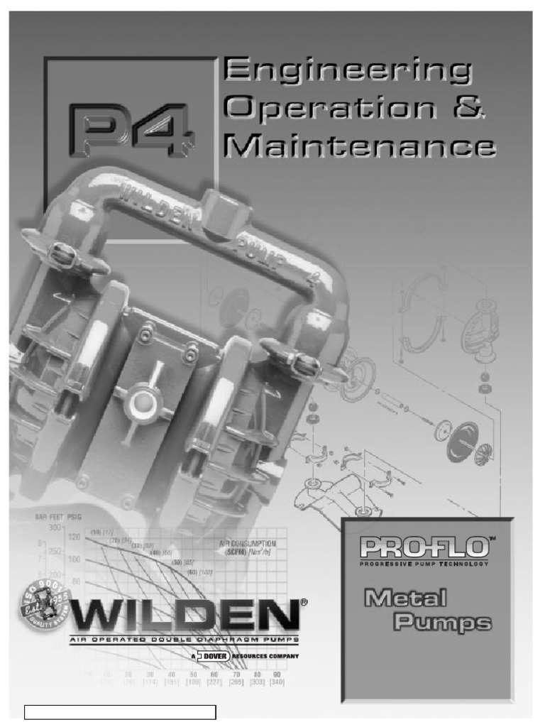 wilden_metal_pumps_series_p4_specs | PDF | Pump | Valve