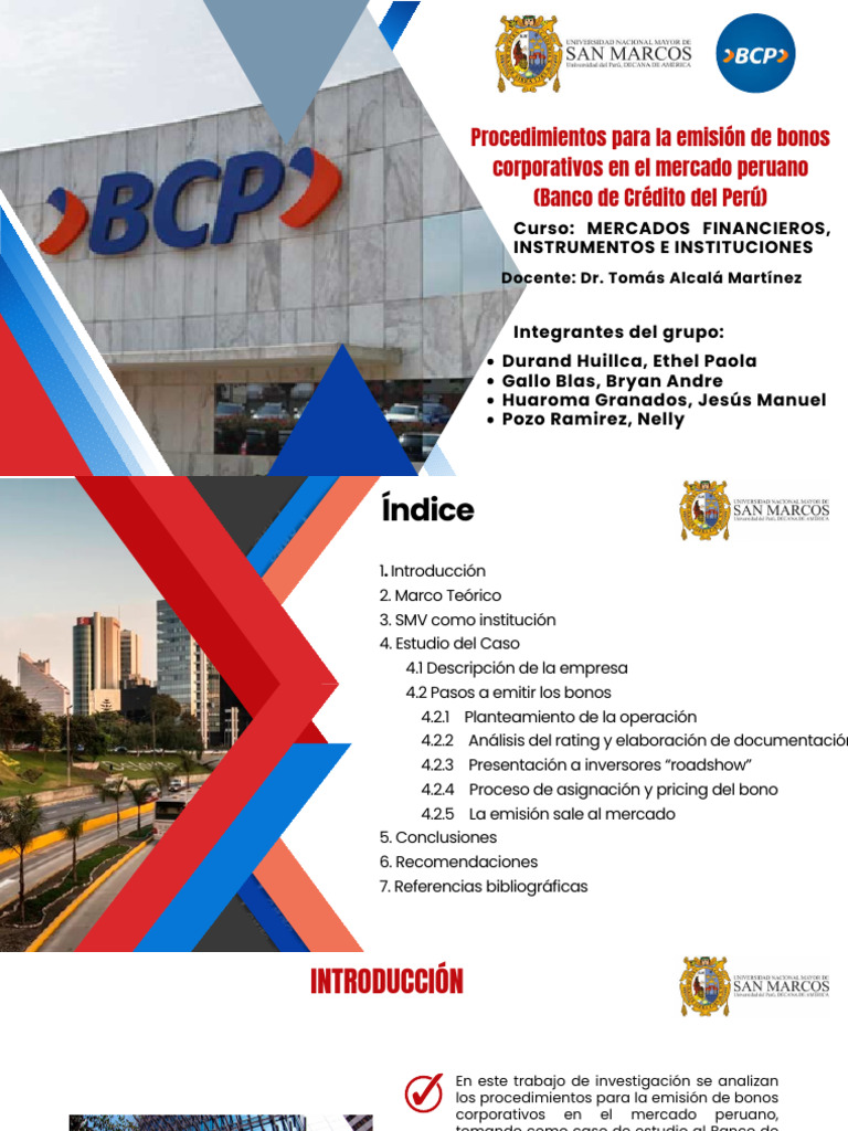 Emisión de bonos BCP (1) | PDF | Bancos | Bonos corporativos