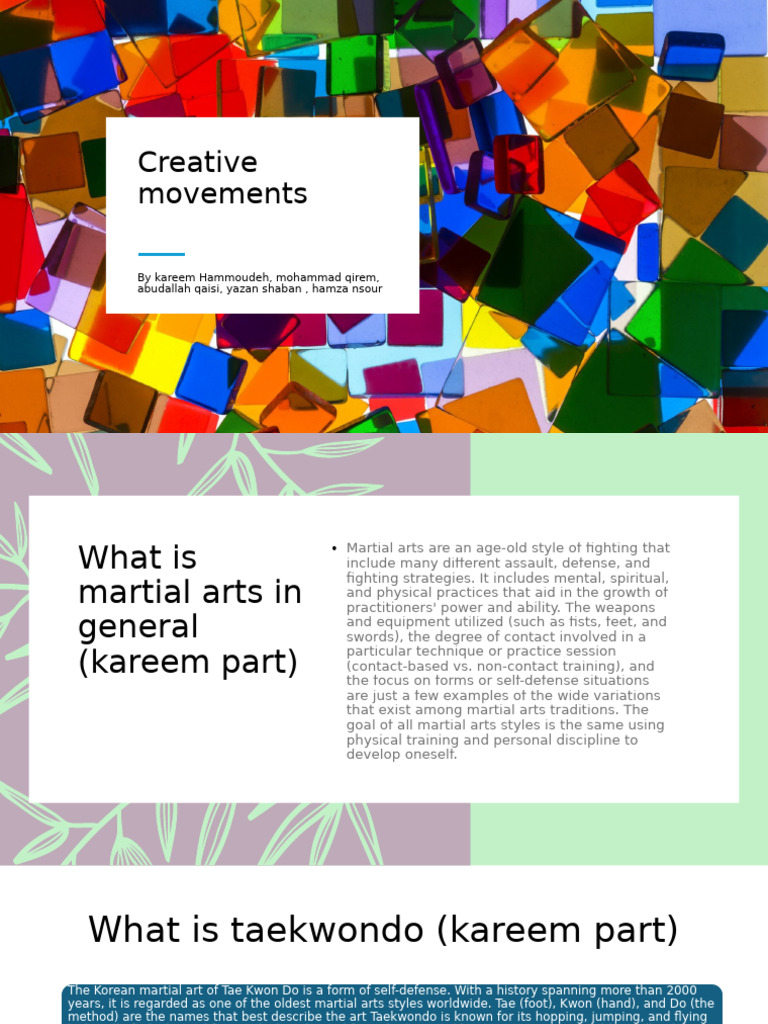 Creative Movements | PDF