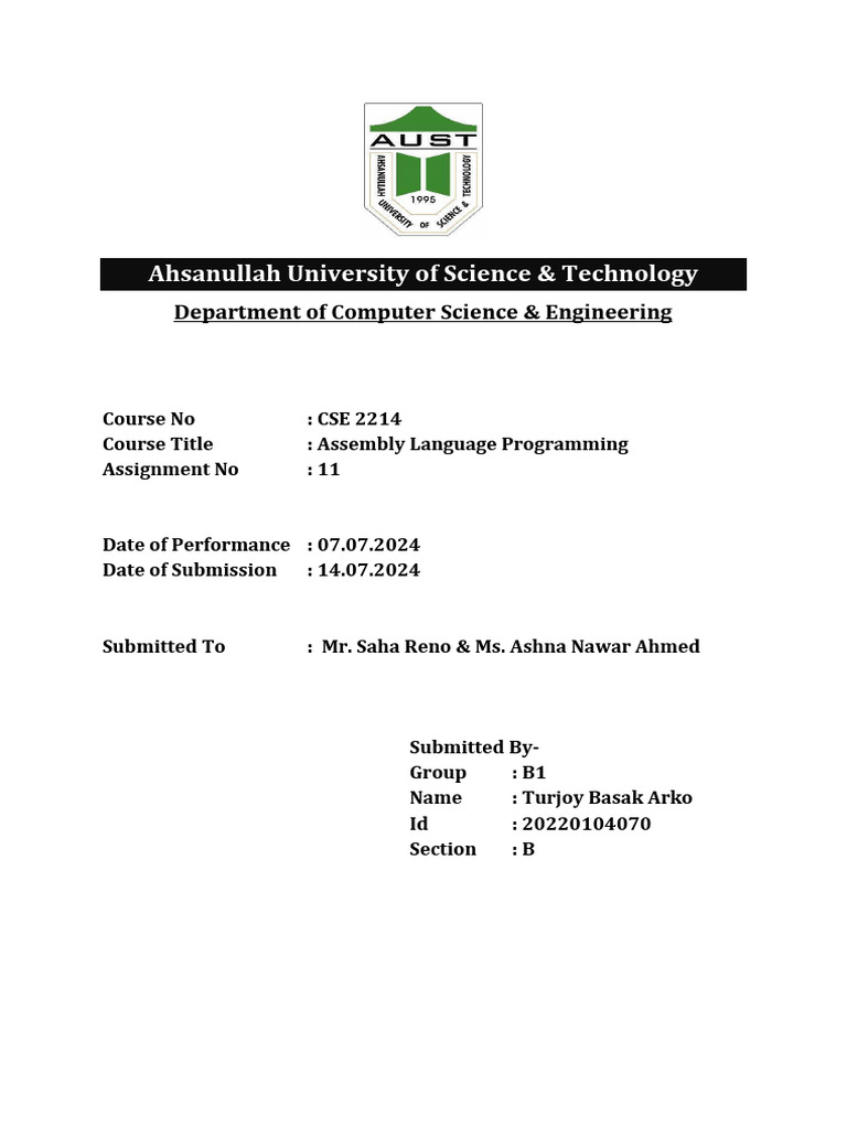 Assignment Sample2 | PDF