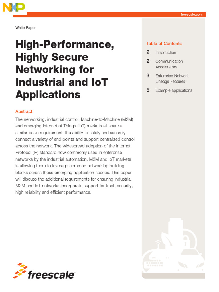 6 Secure IIoT networking | PDF | Computer Network | Internet Of Things 6 Secure IIoT networking | PDF | Computer Network | Internet Of Things