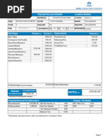 September Payslip | PDF | Taxes | Payroll