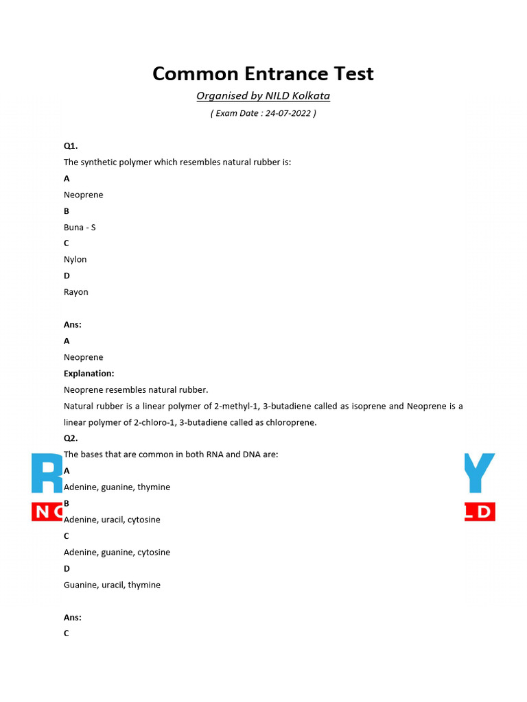 cet 2022 | PDF | Dna | Restriction Enzyme