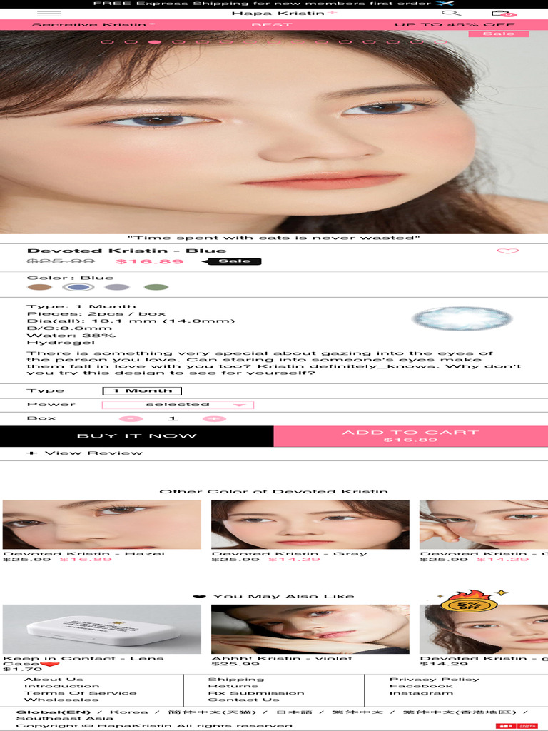 Devoted Kristin - Blue - HapaKristin | PDF