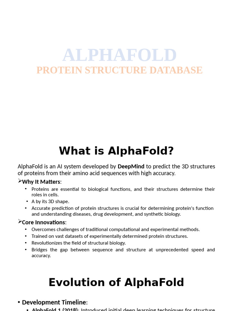 ALPHAFOLD | PDF | Proteins | Protein Folding