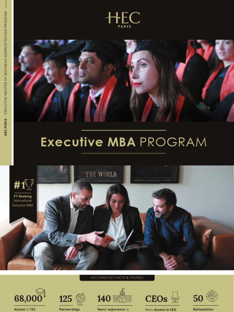 HEC Paris EMBA Brochure | PDF | Master Of Business Administration ...