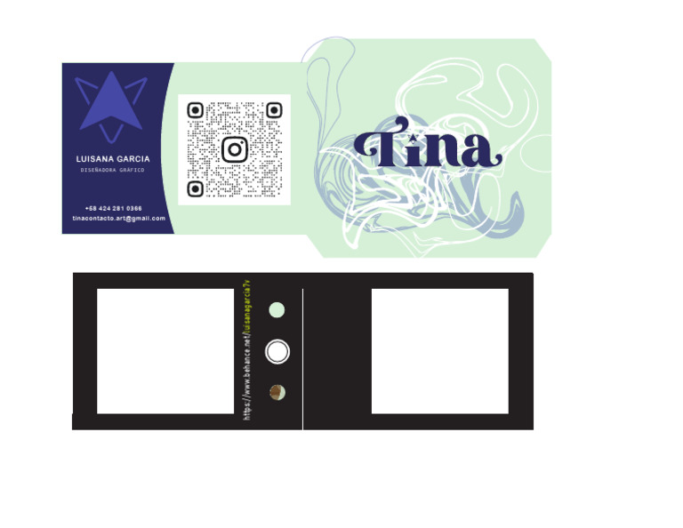 Tarjeta de Presentacion Tina | PDF