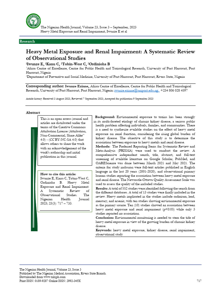 Ajol-File-Journals 476 Articles 257691 65363fd0dc6a1 | PDF | Systematic ...