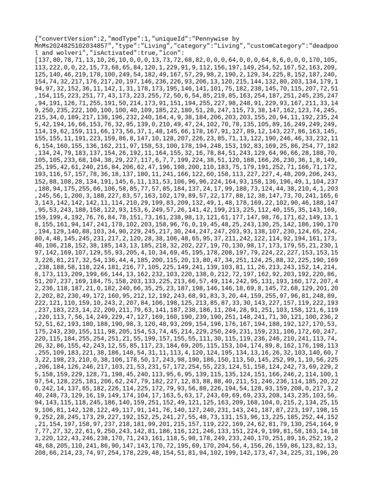 Pennywise by MnMs - Melmod | PDF