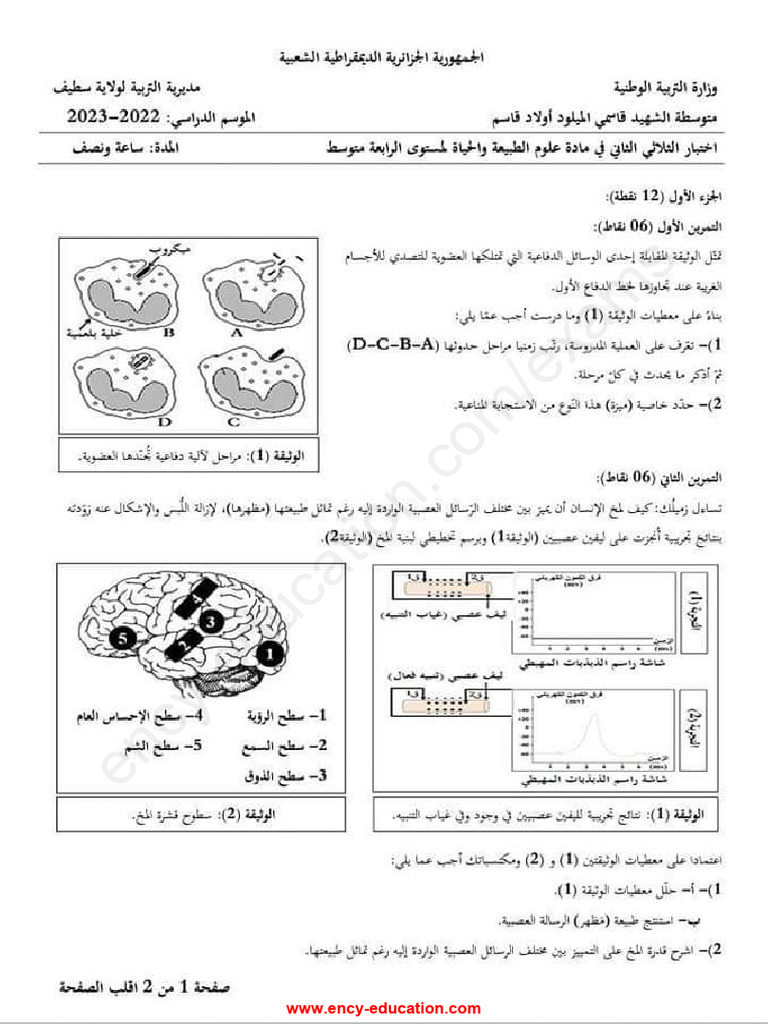 Sciences 4am23 2trim7 | PDF