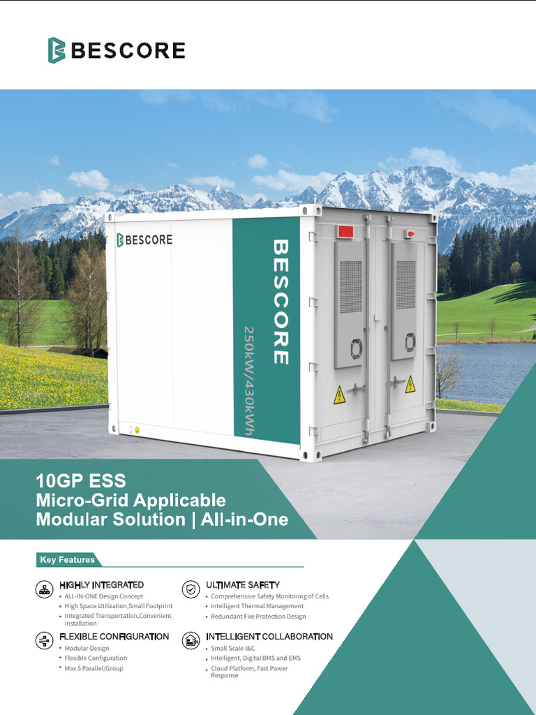 10Gp Ess: Flexible Configuration | PDF | Electrical Grid | Electronics
