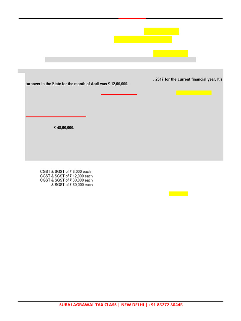 1_CMA_Inter_GST_Practice_Sets_Set_1_12th_Edition_Series_A | PDF | Value Added Tax | Identity ...