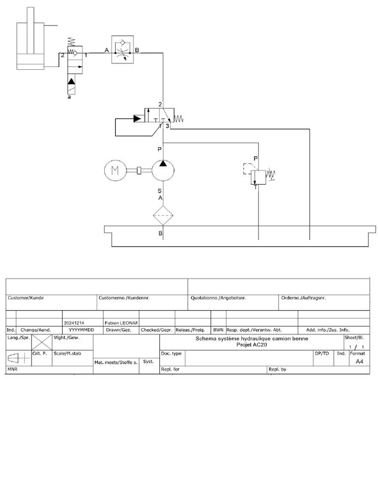 Schéma Hydrau | PDF