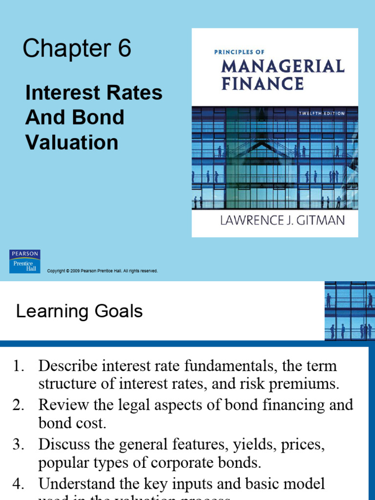 Chapter-06. Bond Valuation | PDF | Bonds (Finance) | Interest