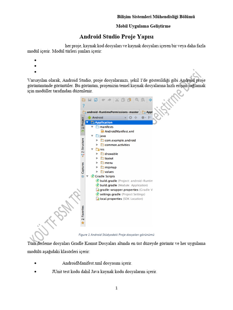 Android Studio Proje Yapisi | PDF