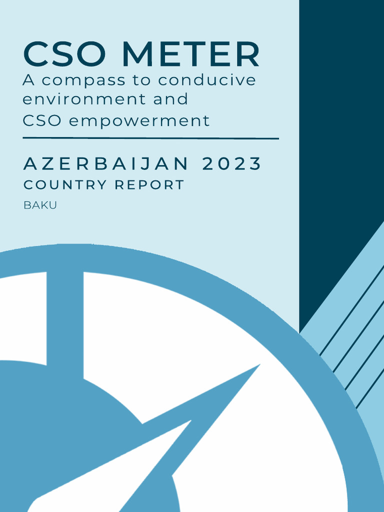 Azerbaijan CSO Meter Country Report 2023 | PDF | Defamation | Azerbaijan
