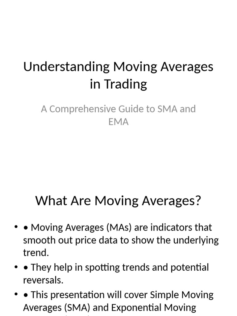 Understanding Moving Averages | PDF