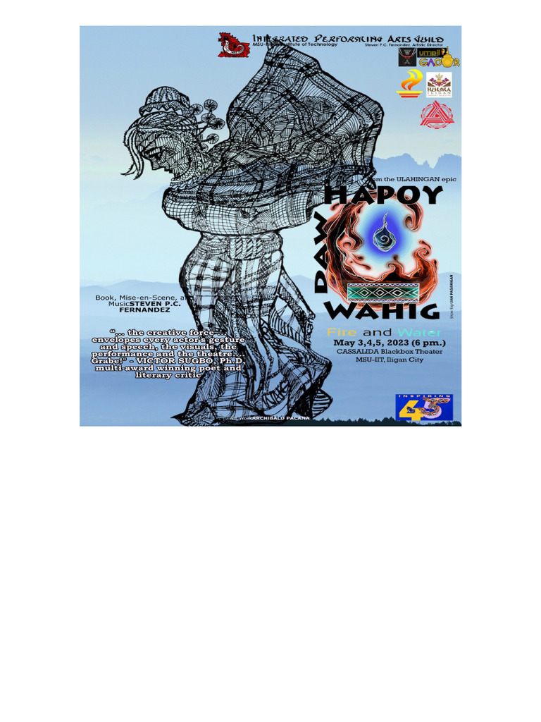 Hapoy Daw Uwahig Poster | PDF