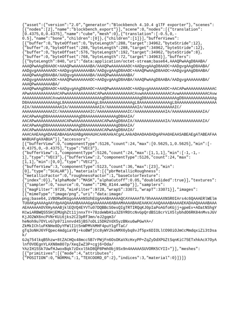 Bricks.gltf | PDF | Computer Aided Design | Persistence