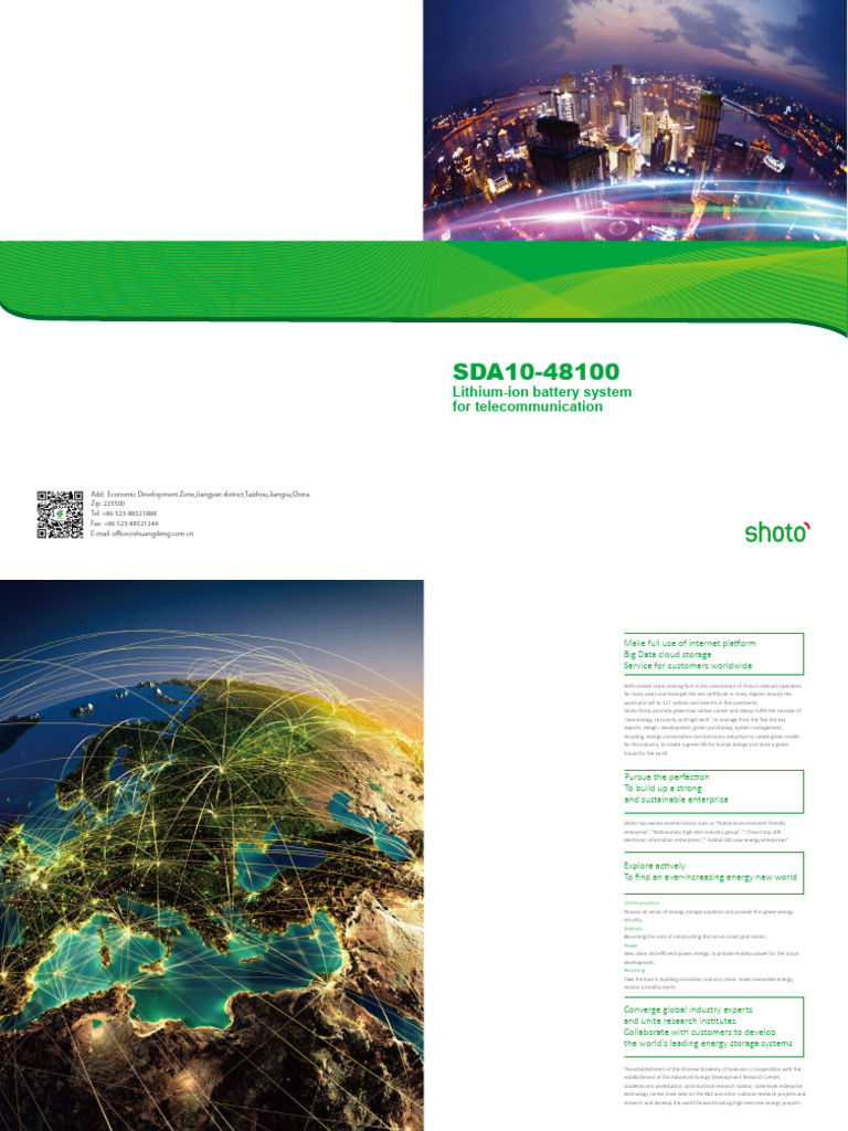 SDA10-48100_EN | PDF | Renewable Energy | Electrical Engineering