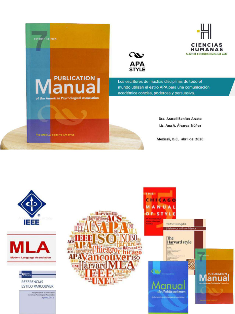 MANUAL de APA 7 | PDF