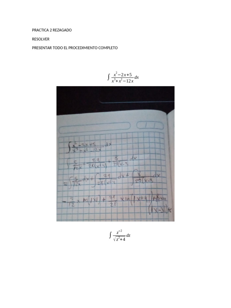 Practica 2 Rezagado | PDF