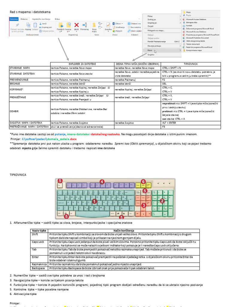 4 - Rad S Mapama I Datotekama | PDF
