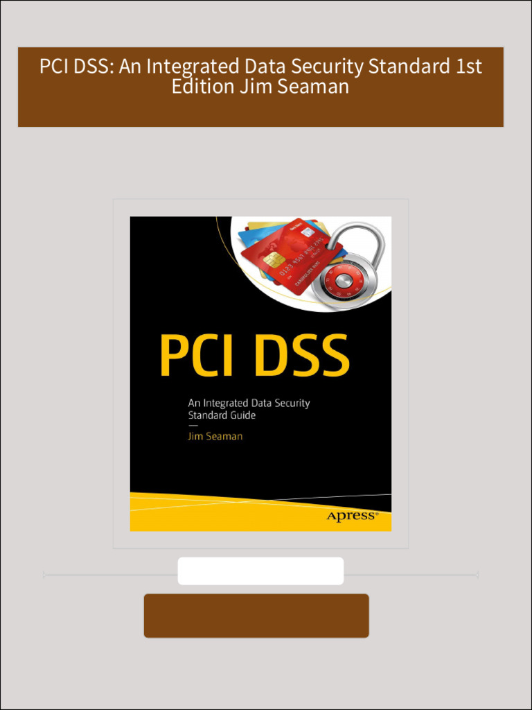 Download Complete PCI DSS: An Integrated Data Security Standard 1st ...