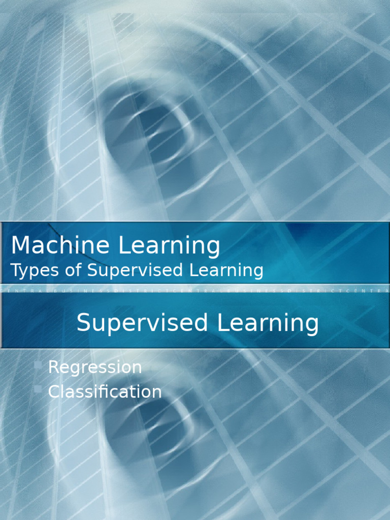 ML_Supervised_p1 | PDF