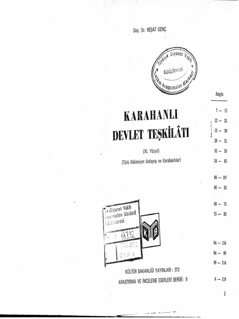 KARAHANLI DEVLET TEŞKİLATI | PDF