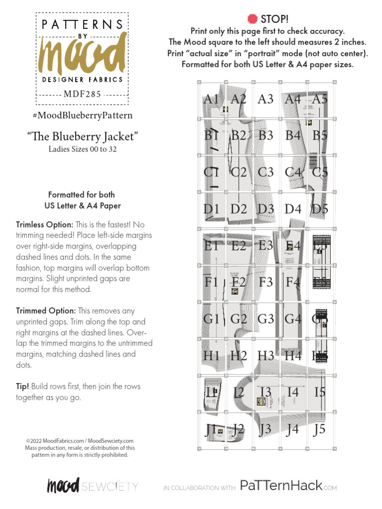 MoodFabrics.com MDF285 Blueberry Pattern | PDF | Chess Openings | Chess ...