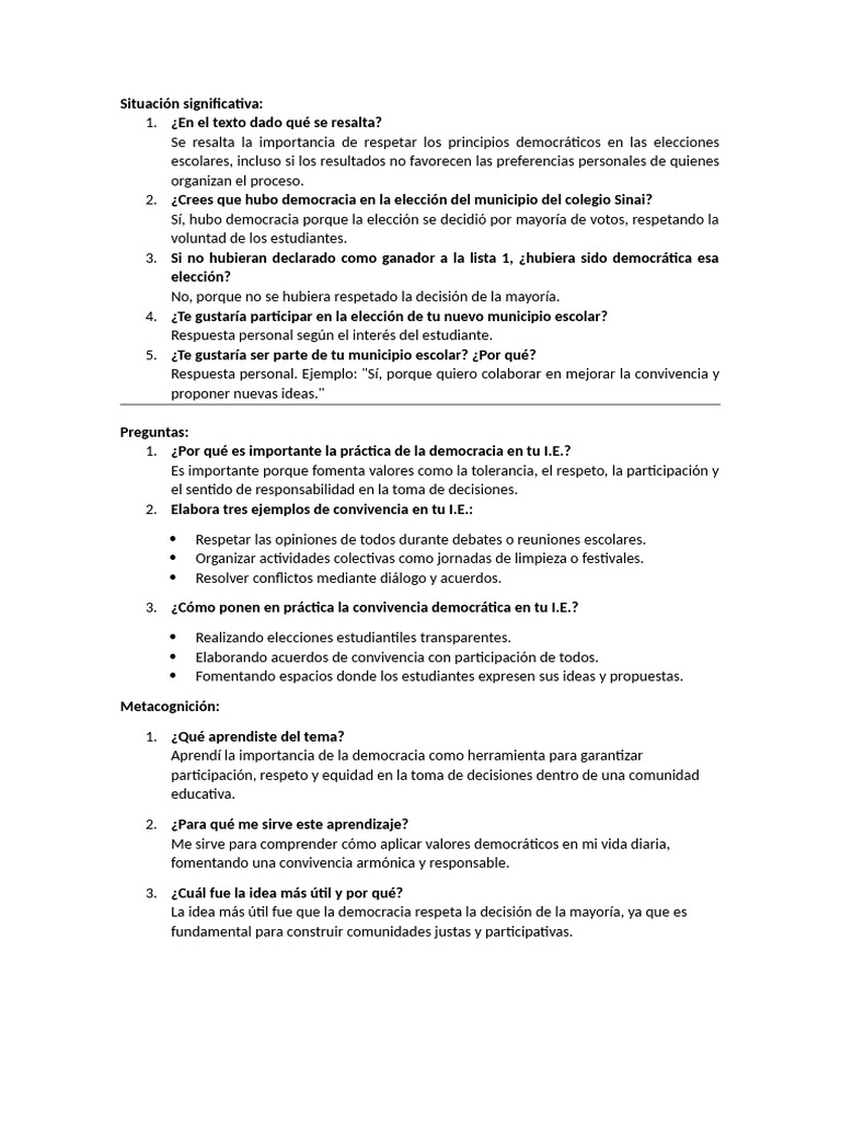 DPCC Eda 8 | PDF | Navidad | Democracia