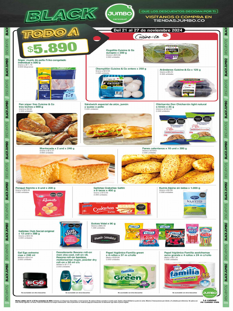 Octavilla Jumbo Del 21 Al 27 Noviembre | PDF