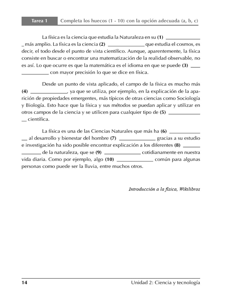 Actividades de física y ciencia básica | PDF | Física | Science