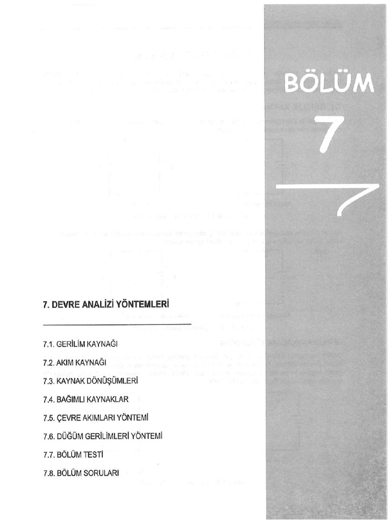 ELEKTRİK DEVRELERİ VİZE SONRASI | PDF