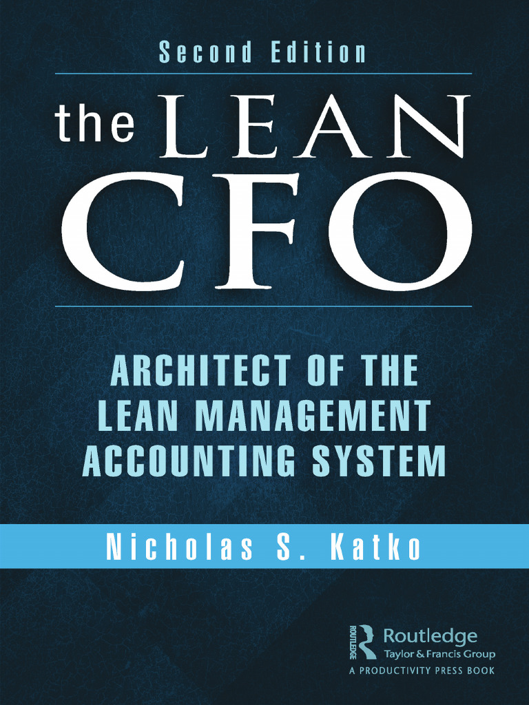 #The Lean CFO - Architect of The Lean Management Accounting System ...
