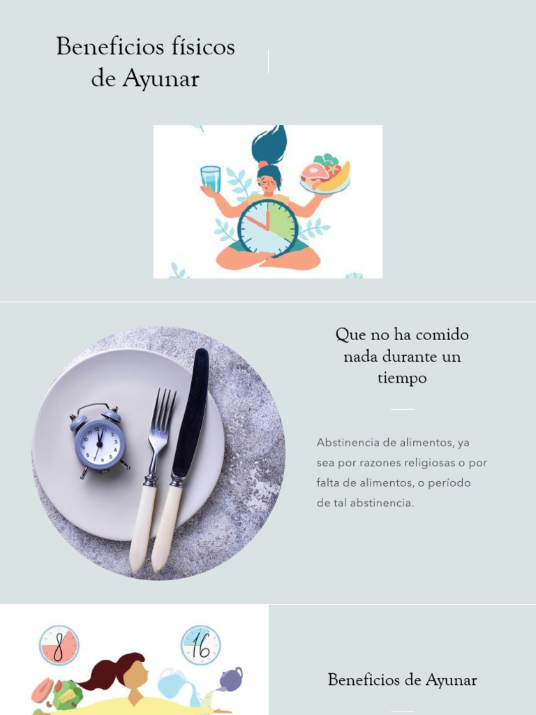Beneficios Físicos y Mentales de Ayunar | PDF | Sistema inmune ...