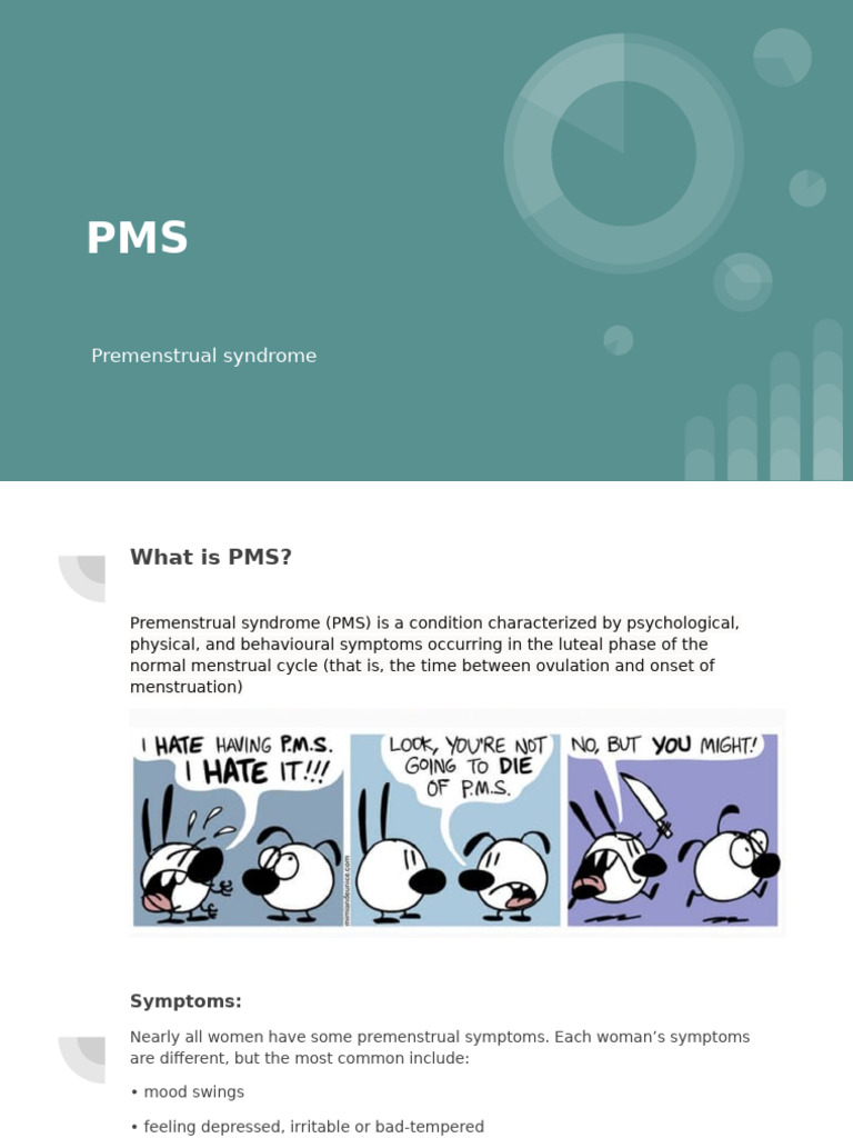 Understanding PMS: A Guide for Women | PDF | Premenstrual Syndrome | Clinical Medicine