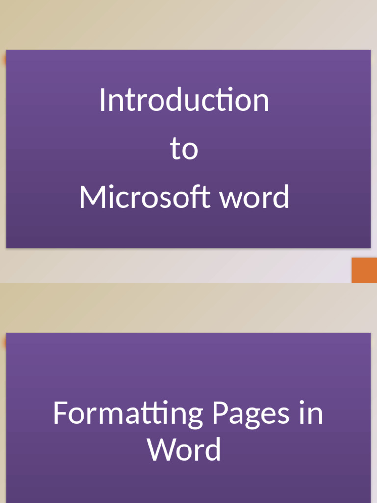 Formatting Pages in Word 2019-Third Lecture | PDF | Paragraph | Page Layout