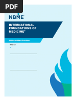 IFOM Candidate Brochure | PDF | Identity Document | Medical School