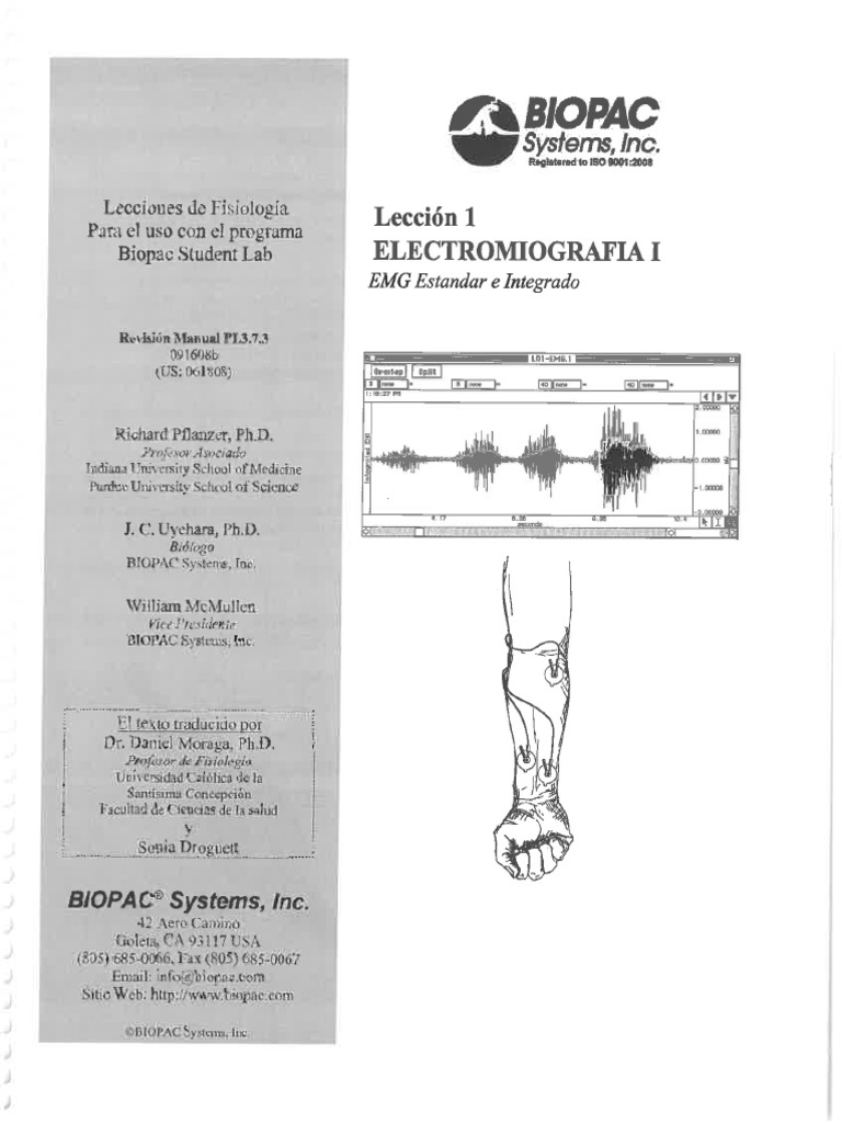 Leccion - 1 Electromiografia - 240826 - 093241 | PDF