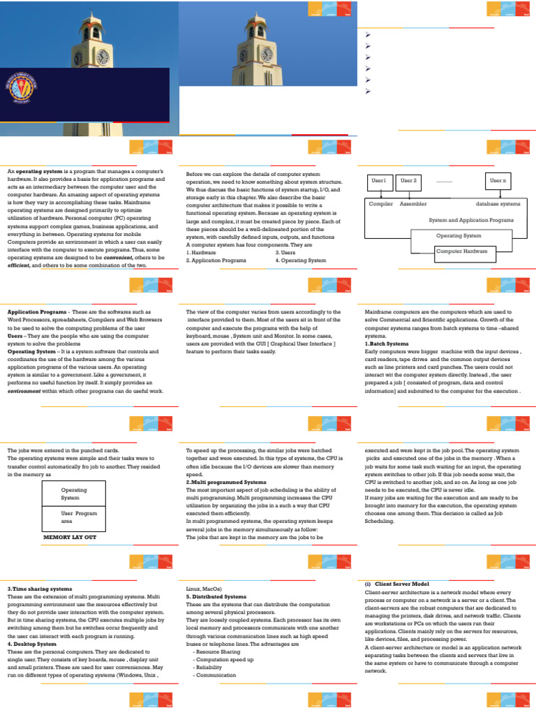 Operating System | PDF | Computer Data Storage | Operating System