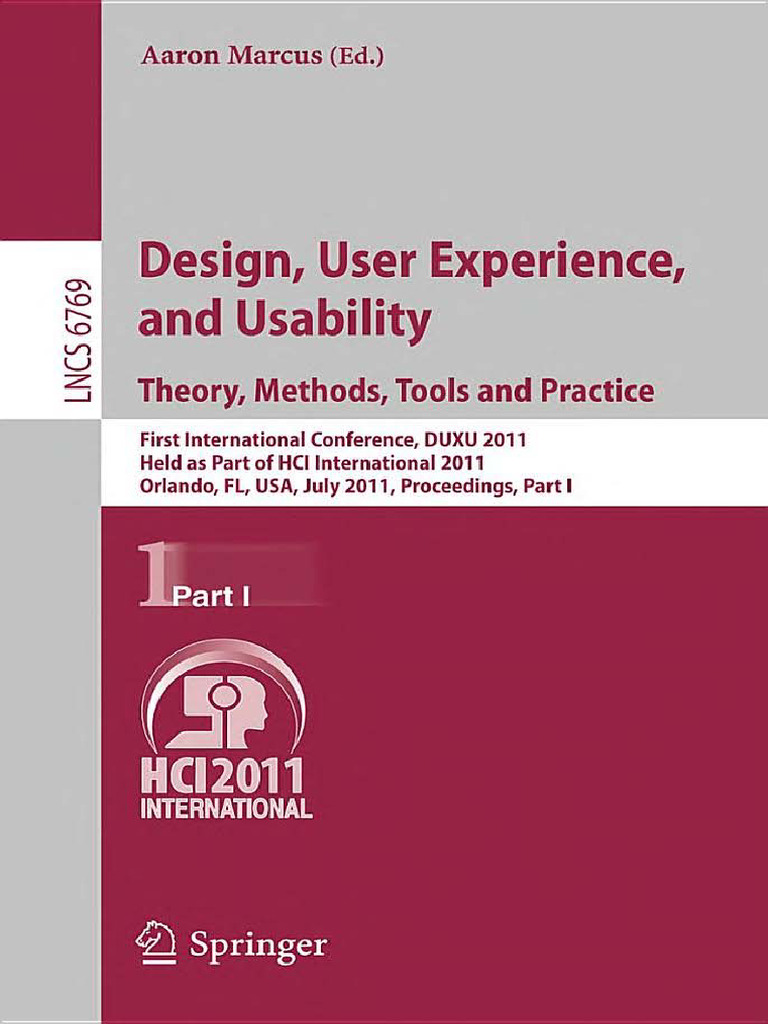 Design, User Exp. and Usability | PDF | Human–Computer Interaction | Usability