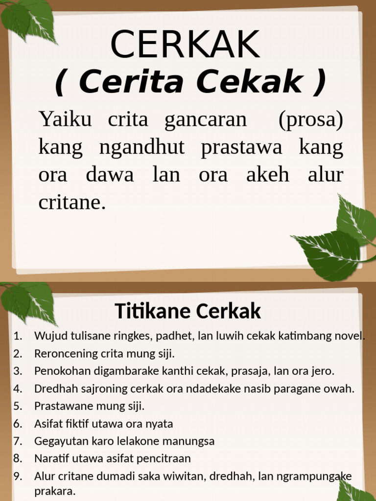 CERKAK | PDF