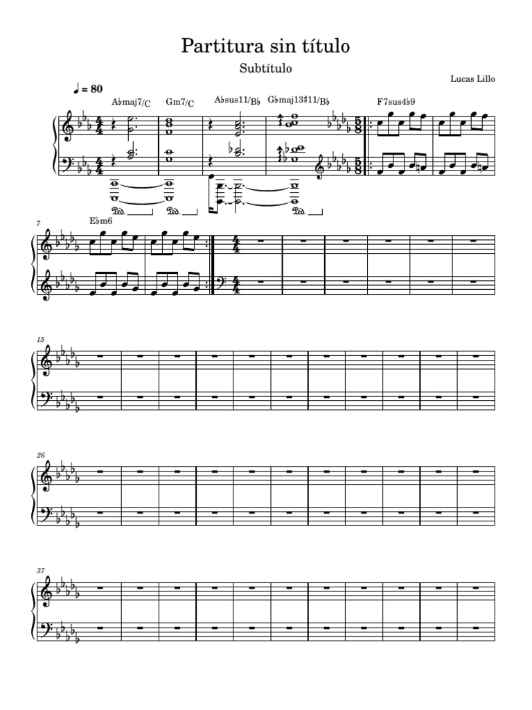 Compo 2 Cambio de Compases | PDF