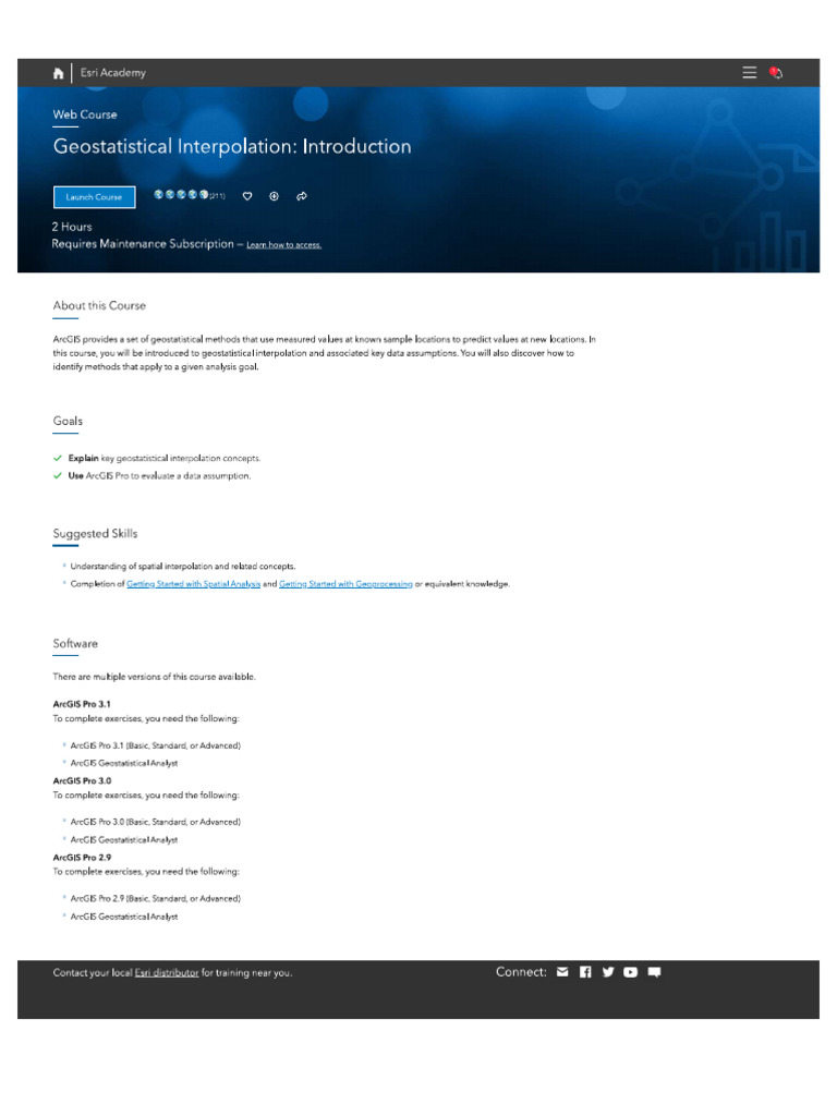 Geostatistical Interpolation_ Introduction | PDF