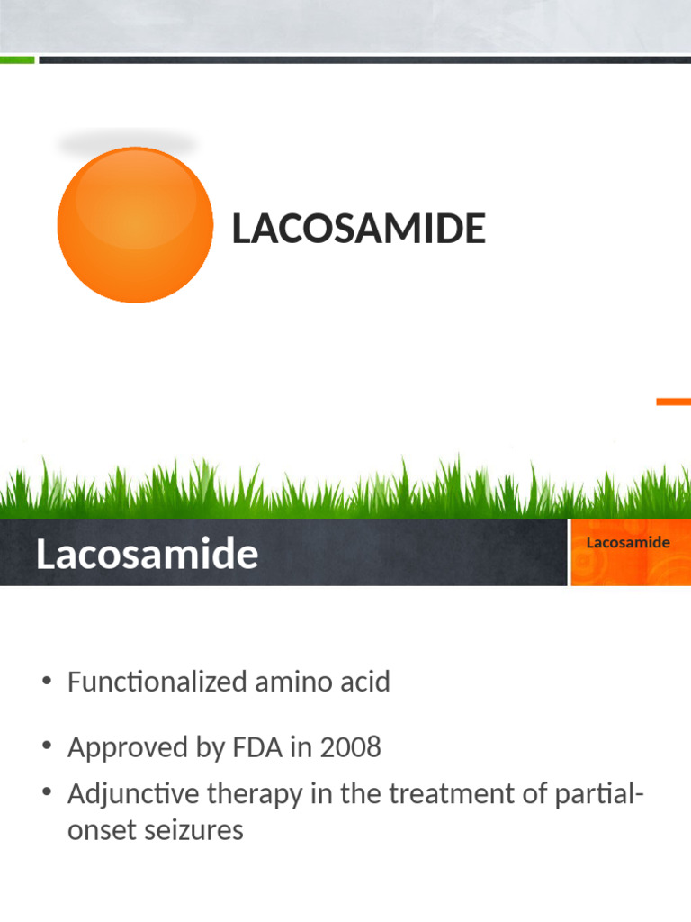 Properties of New AED Locasamide | PDF | Cell Biology | Physiology