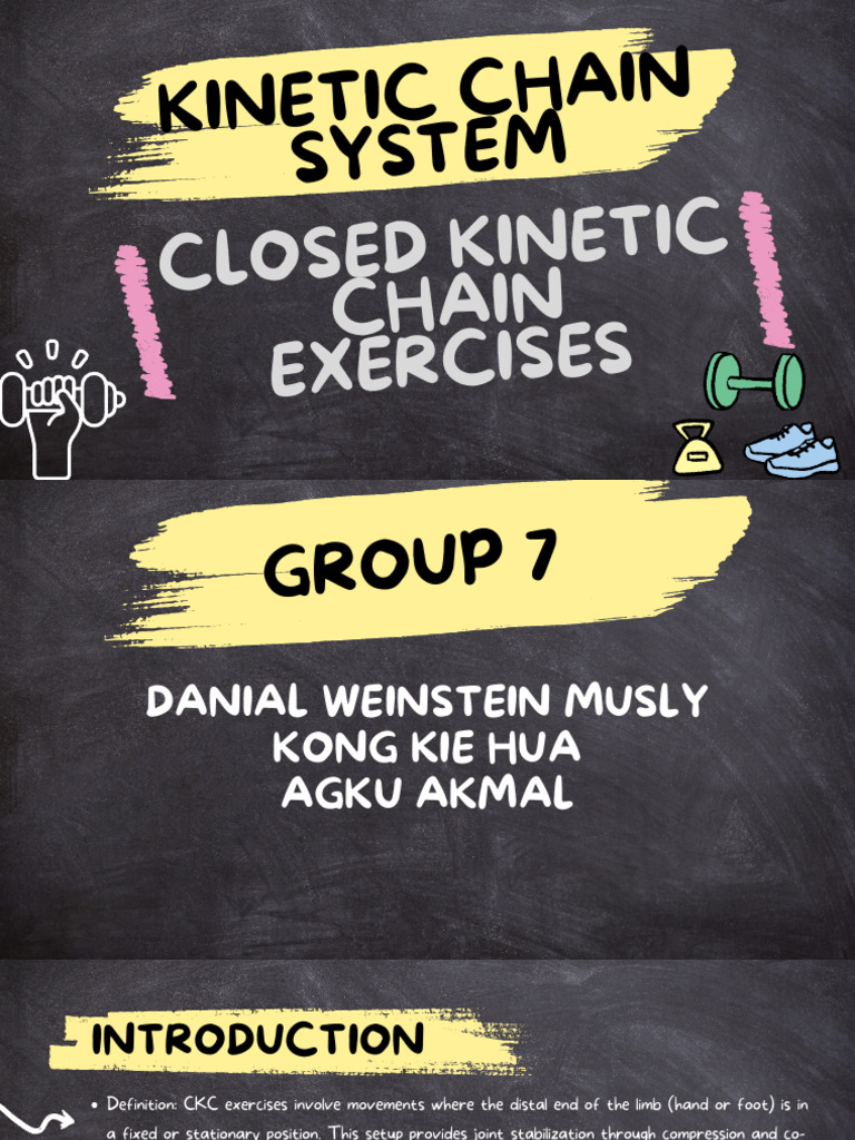 Benefits of Closed Kinetic Chain Exercises | PDF | Shoulder | Physical ...